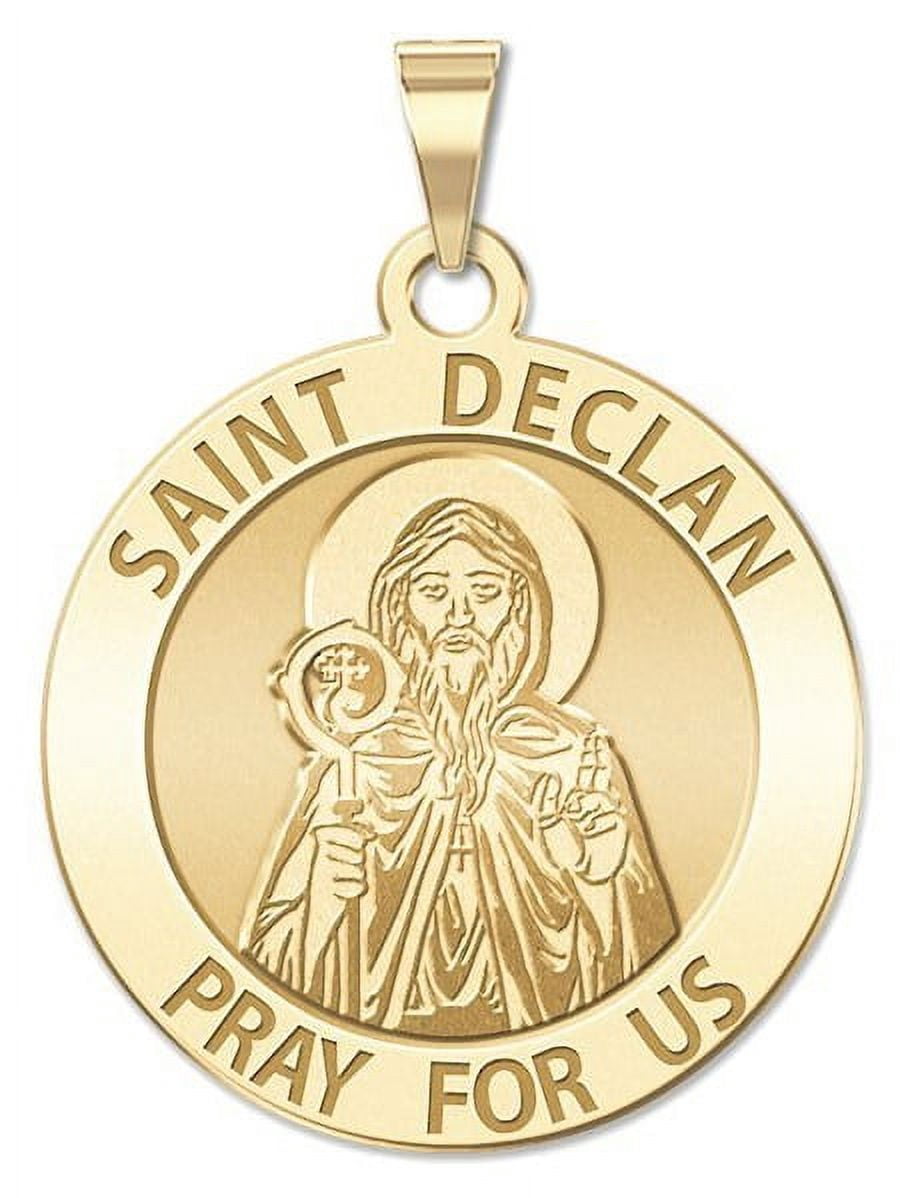 Picturesongold.Com Saint Declan Religious Medal Necklace Pendants - 3/4 ...