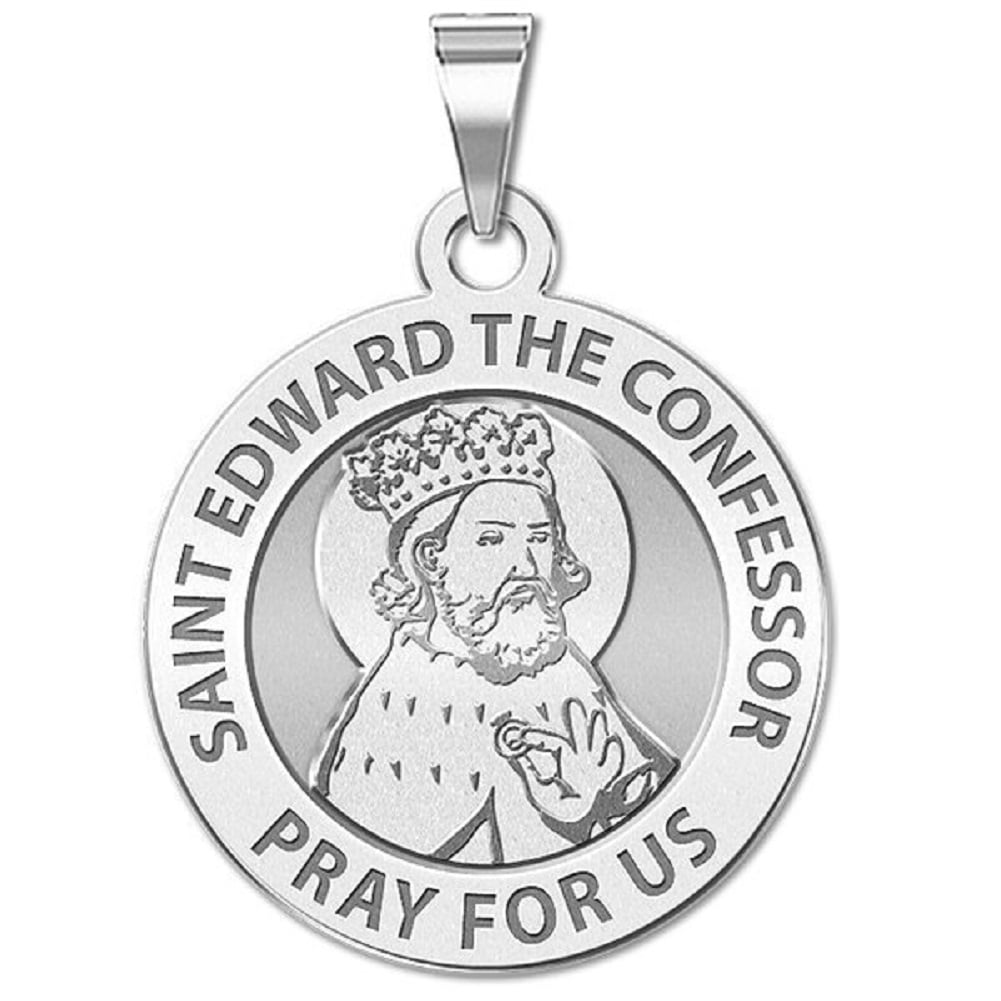 Picturesongold.Com Saint Edward the Confessor Religious Medal Adult- 1 ...
