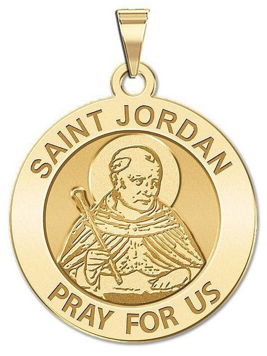 Picturesongold.Com Saint Jordan Religious Medal - 3/4 inch Size of a ...