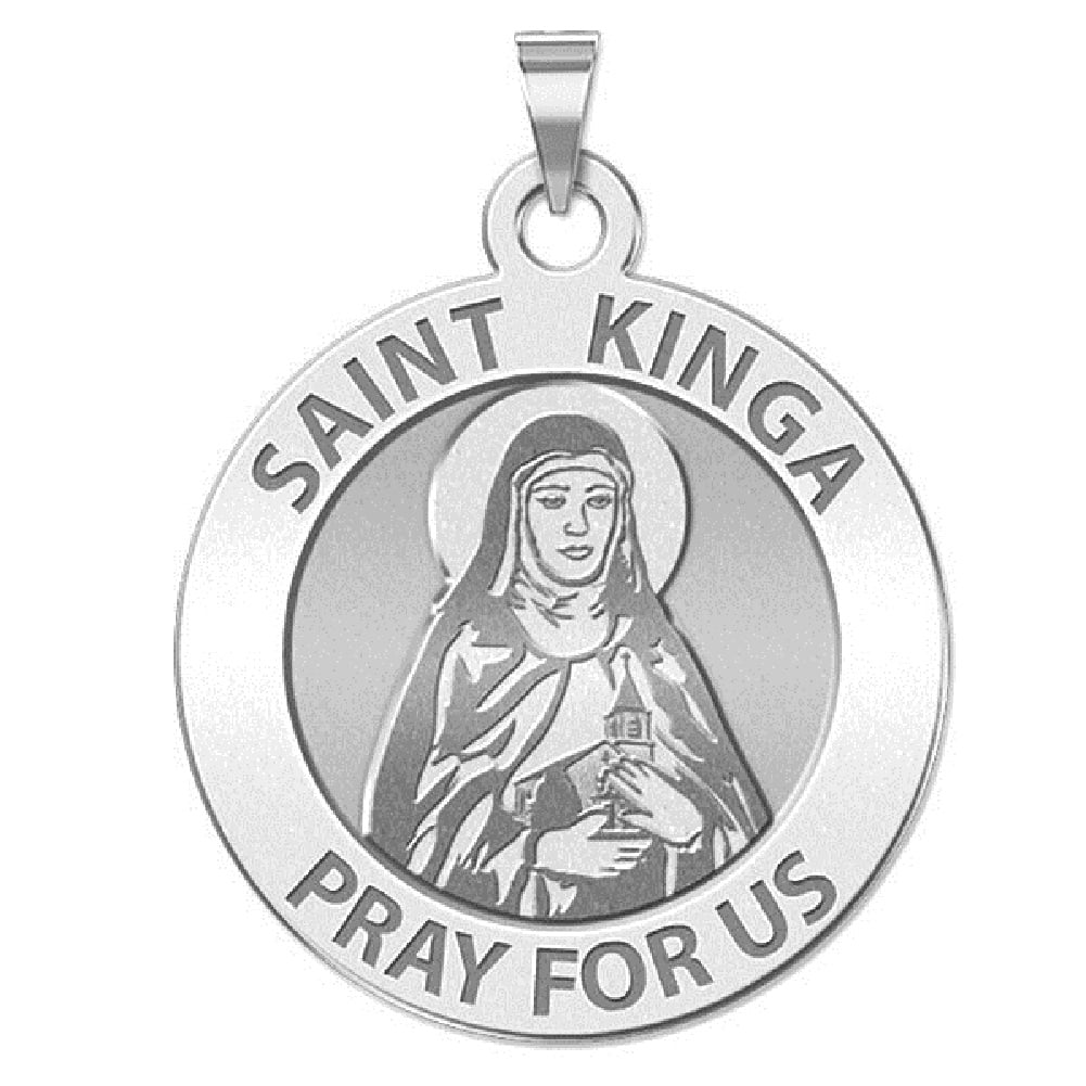 Picturesongold.Com Saint Kinga Religious Medal Necklace Pendants Adult ...