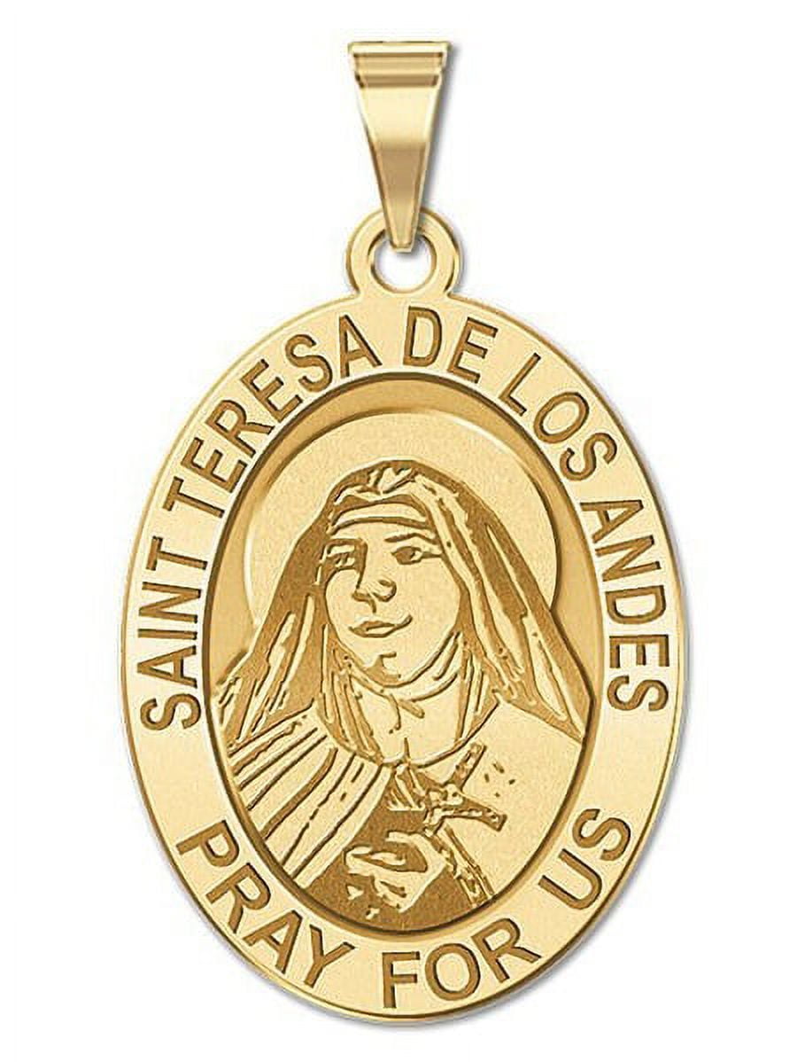 Picturesongold.Com Saint Teresa Los Andes Religious Necklace Pendants ...