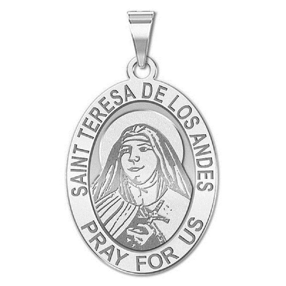 Picturesongold.Com Saint Teresa Los Andes Religious Necklace Pendants ...