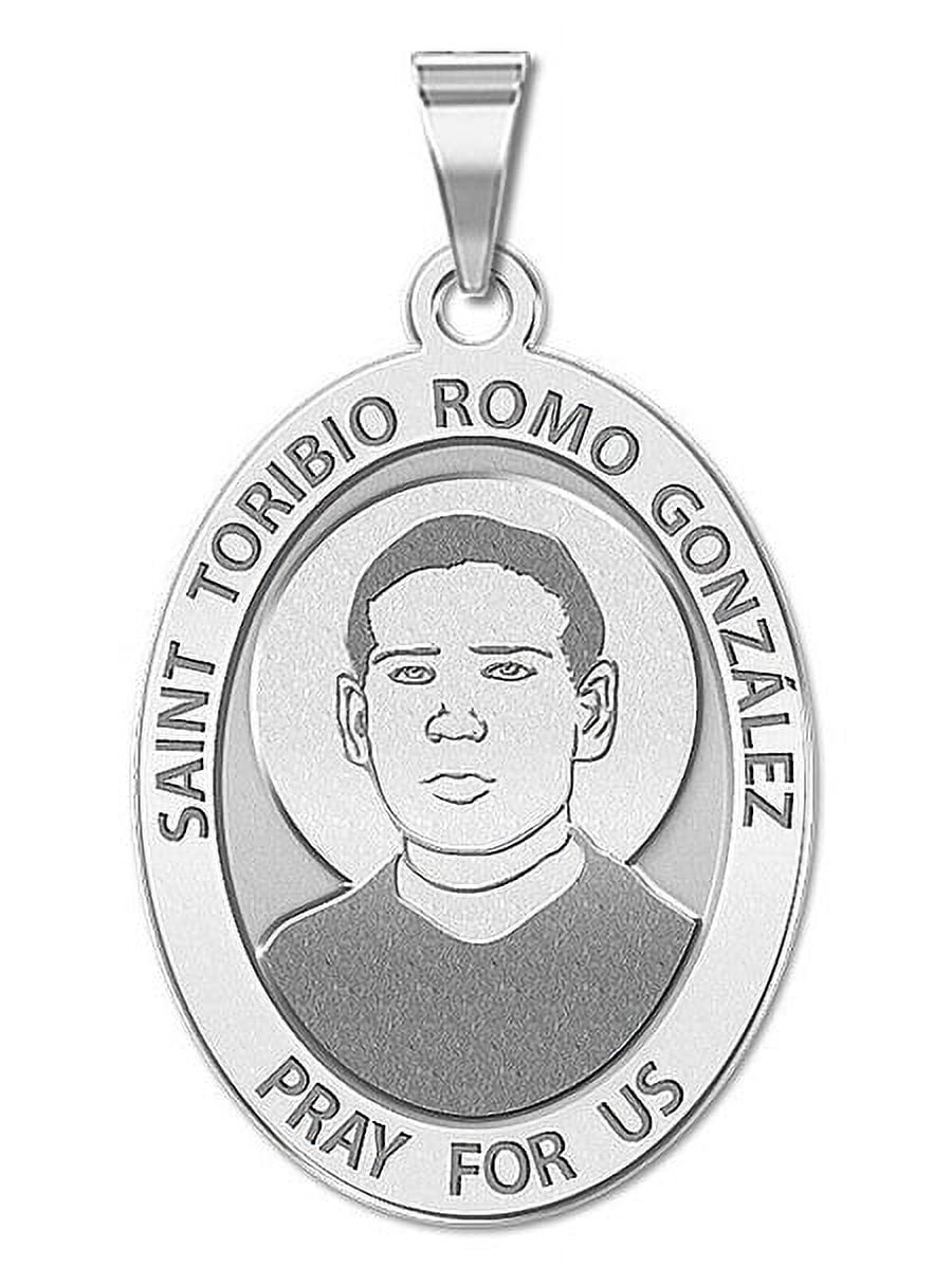 Picturesongold.Com Saint Toribio Romo Gonzalez - Oval Religious Medal ...