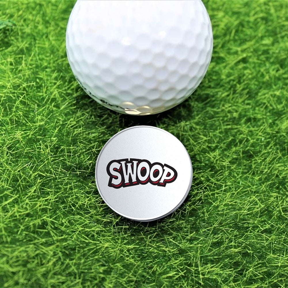 Picturesongold.Com Swoop Golf Ball Marker Unisex Adult - 3/4 inch x 3/4 ...