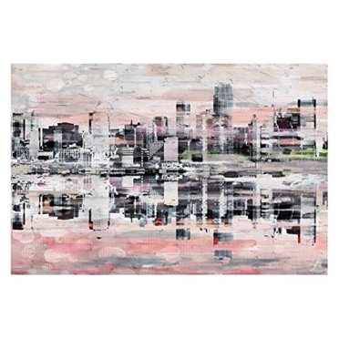 Parvez Taj Gold Water Reflection Canvas Wall Art - Walmart.com
