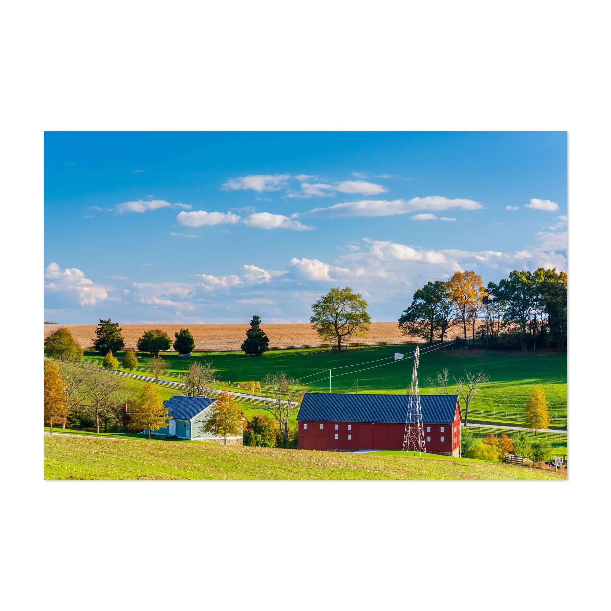 Picturesque - Pennsylvania Photography Farmhouse Rural Barn Landscape ...