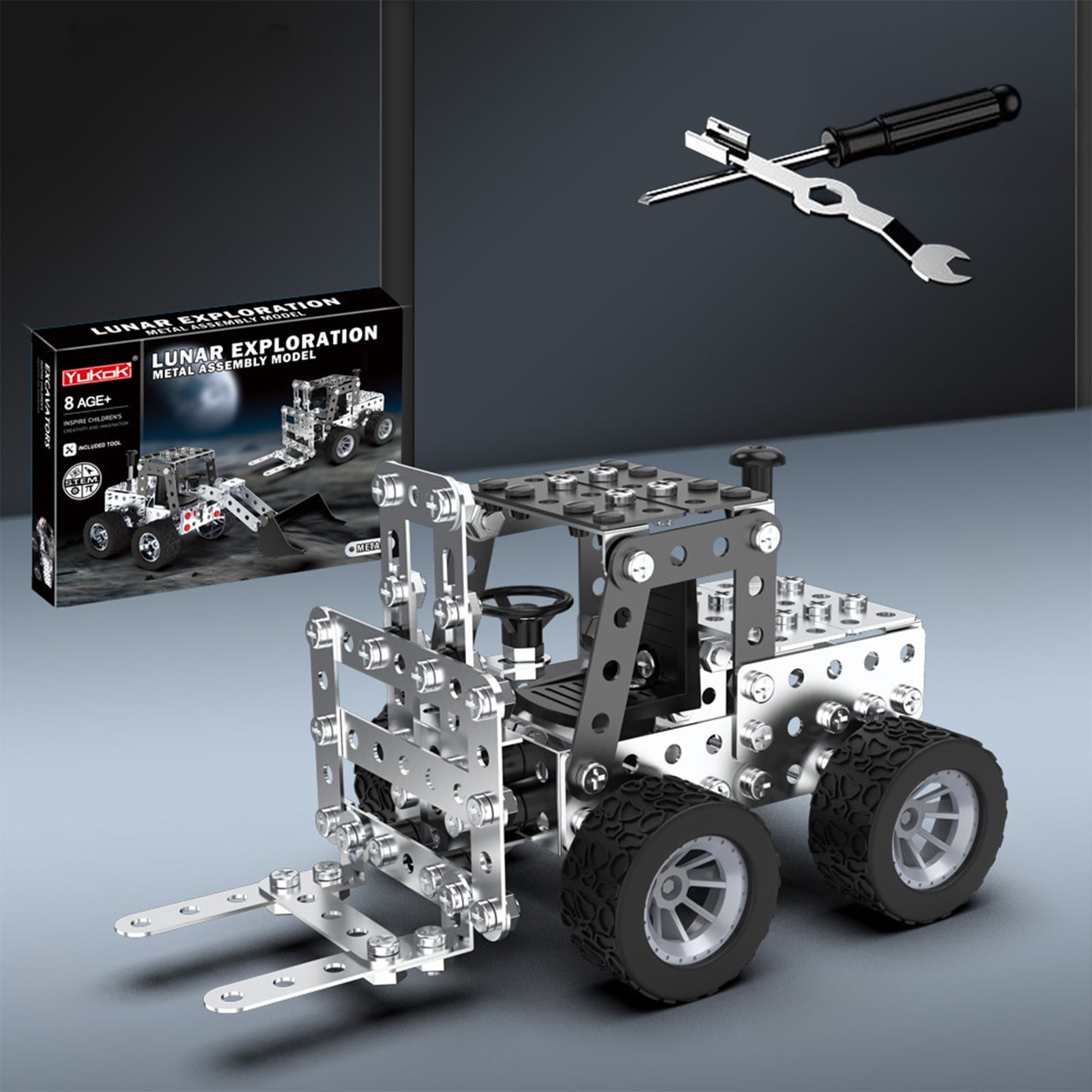 Pidgey Excavator Toys, Metal Building Kids Toys Sets Projects ...