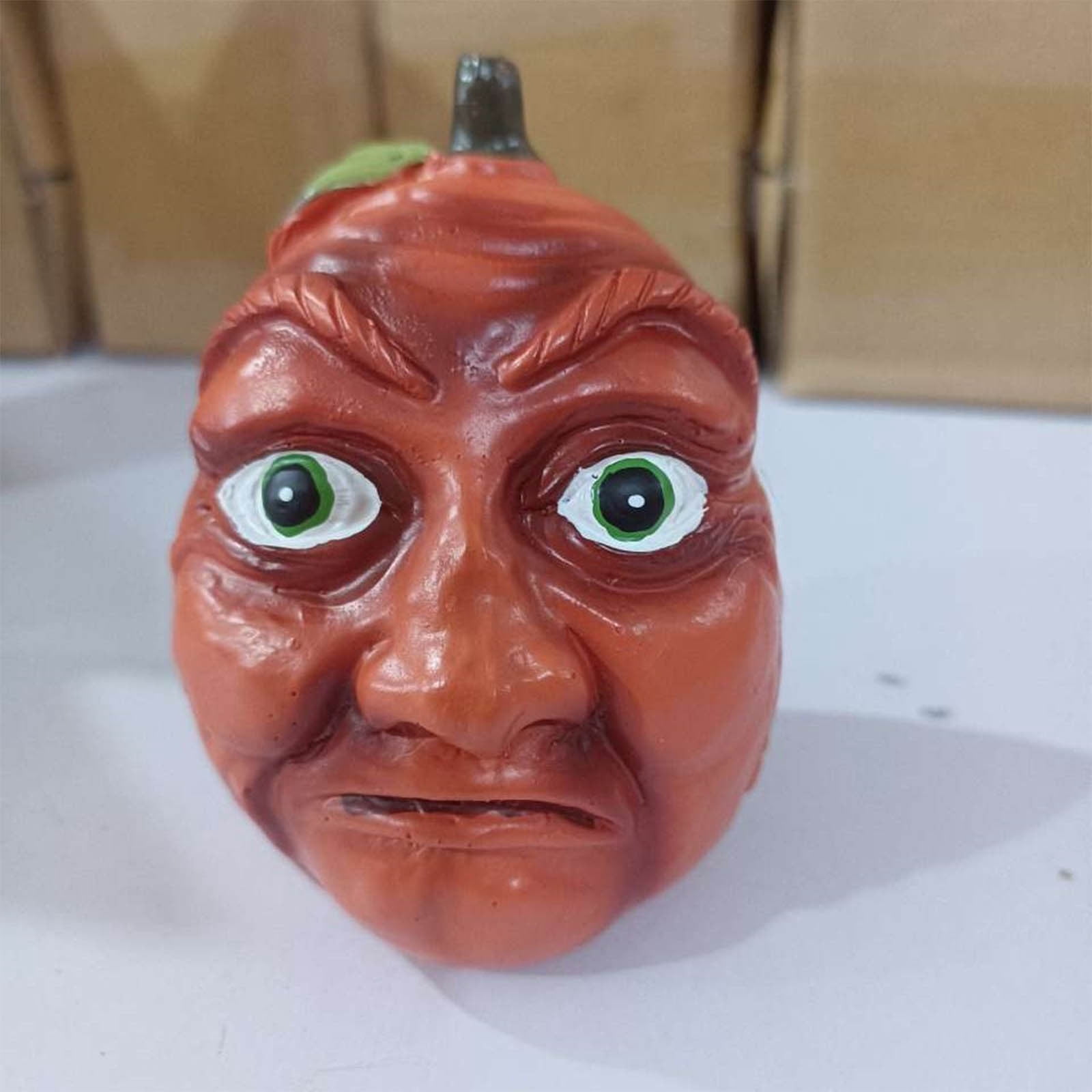 Pidgey Halloween Decorations,3D Funny Expression Pumpkins Jack-O ...