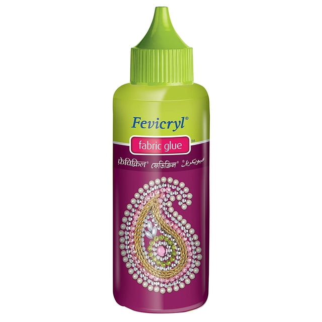 Fevicryl Fabric Glue 80ml | Stick tools for craft stores - Walmart ...