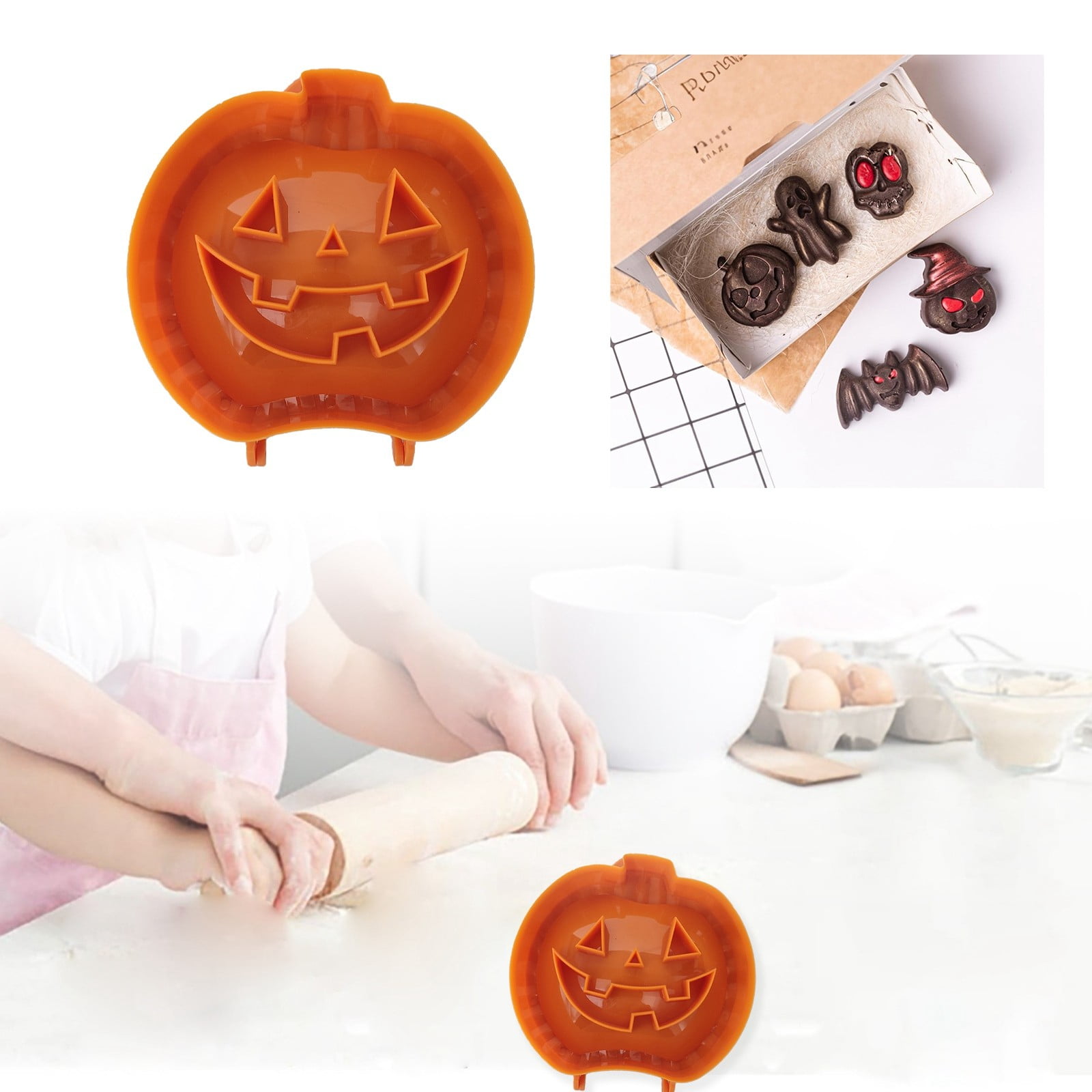 Pie Cookie Pumpkin Bat Cookie Cookie Butter Roller fancy cutter pumpkin ...