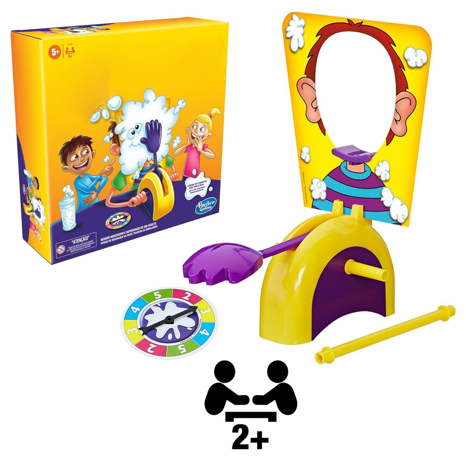 Pie Face! Pie in Face Games, Slap Face Game, Whipped Cream Face Toys ...