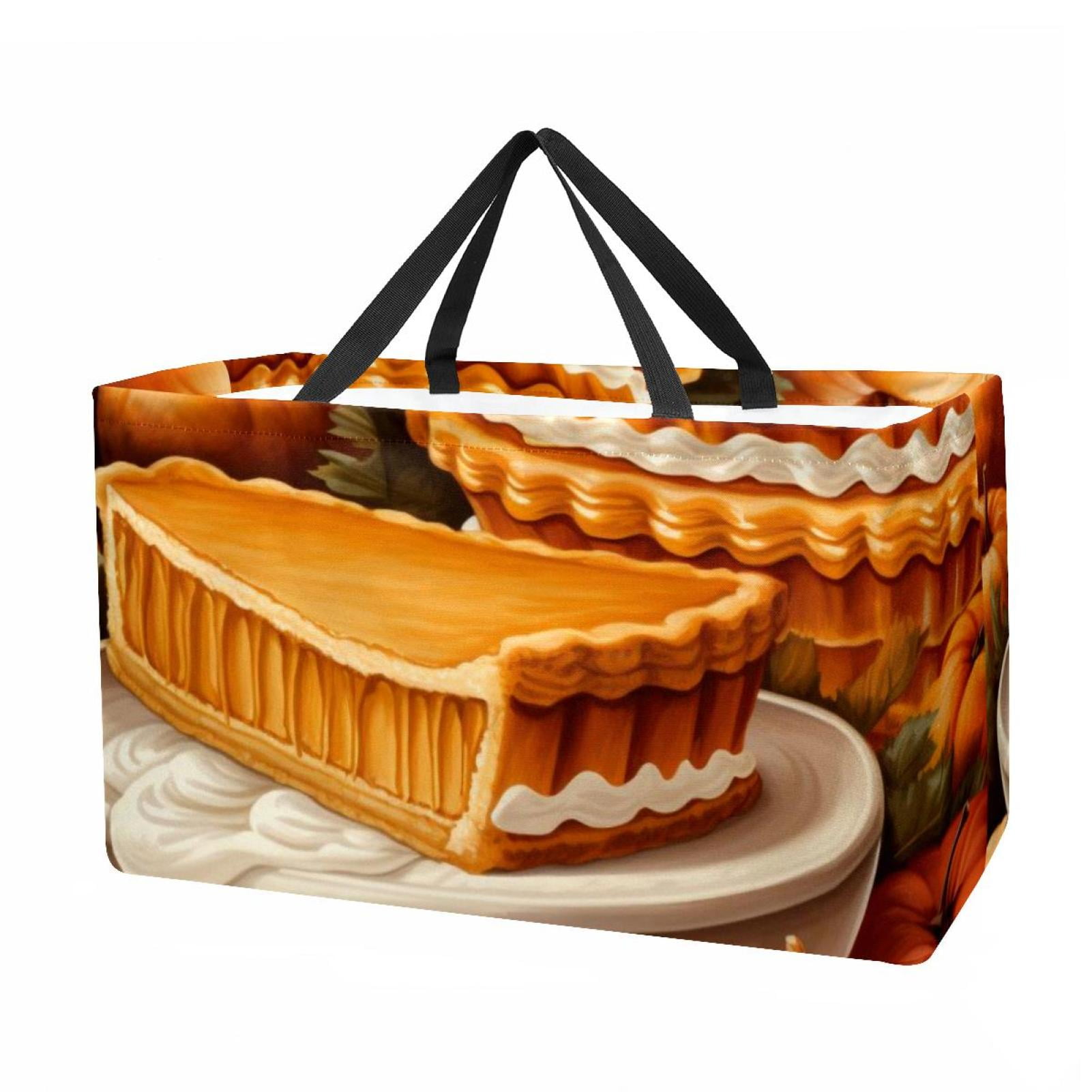 Pie Large Capacity Collapsible Cube Organizer Tote Bag Storage Box ...