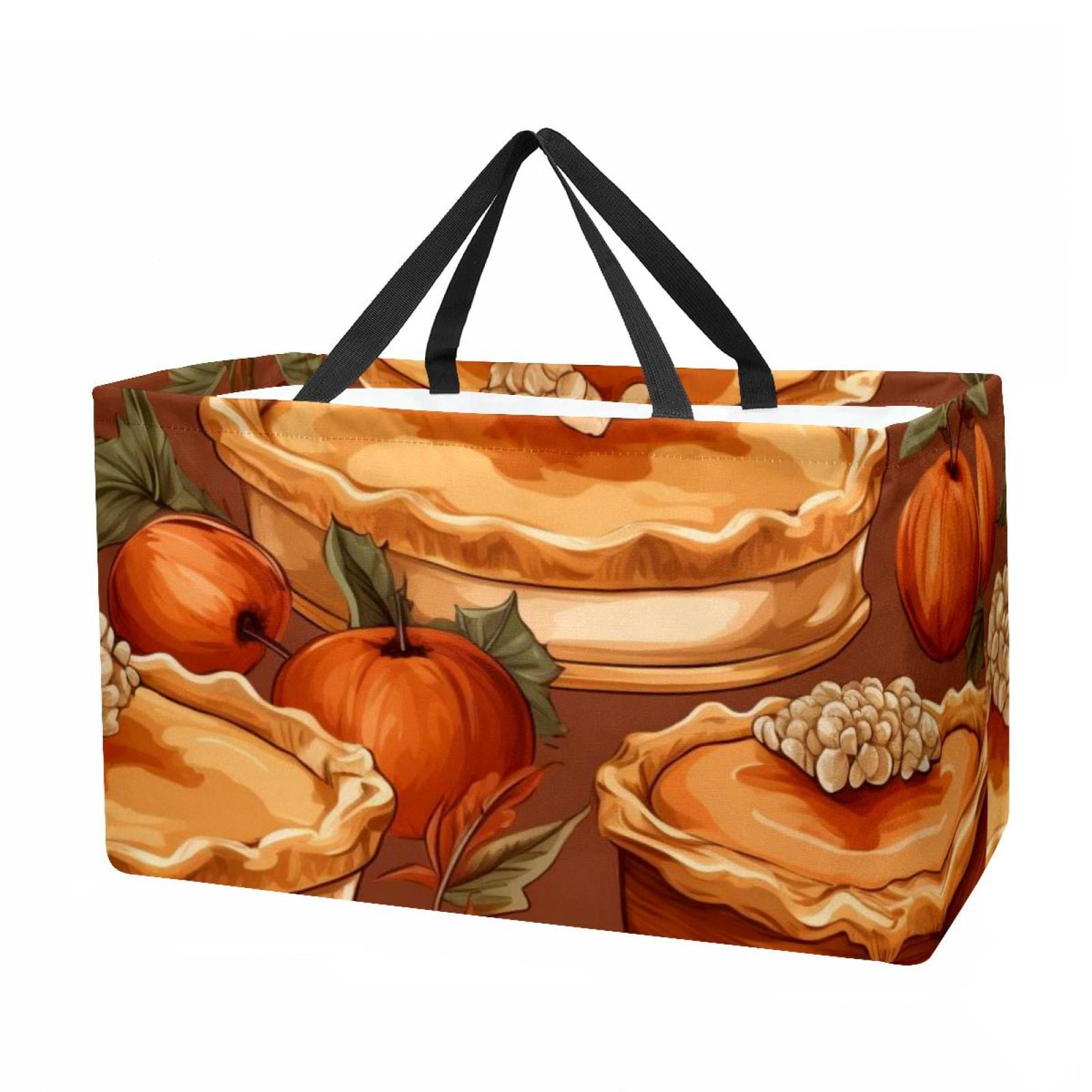 Pie Large Foldable Oxford Cloth Storage Bins: Shopping Basket and Toy ...