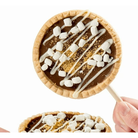 Pie Lollipops – S’mores with Real Graham Cracker Crust, 2-Pack (3 oz ...