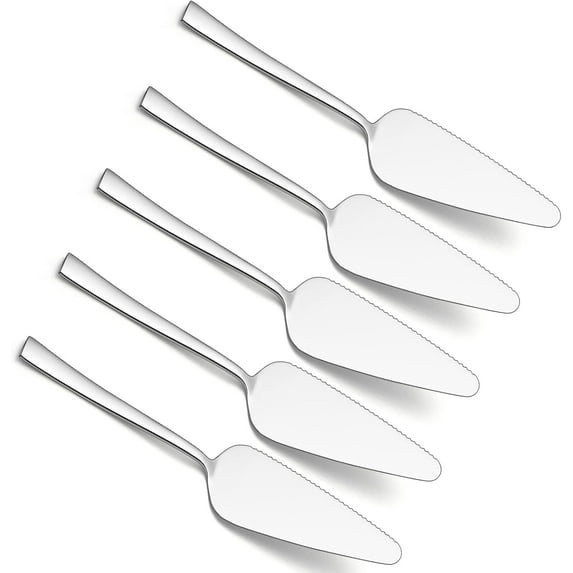 Pie Server Set of 5, 8.9 Inch Stainless Steel Cake Server Cutter for ...