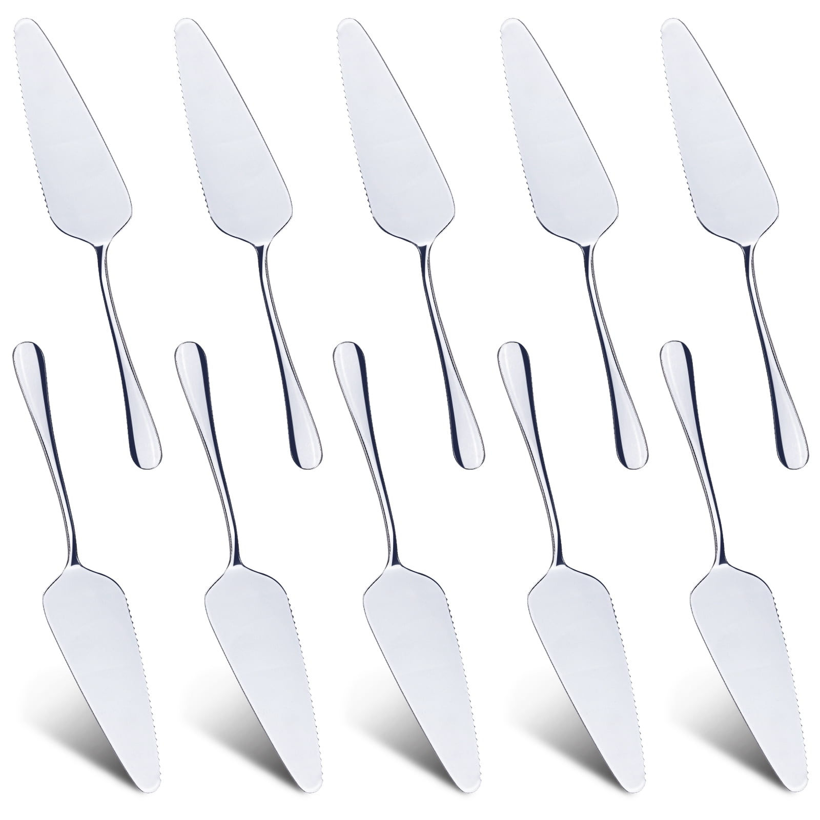 Pie Server Set, Stainless Steel Pizza Spatula Server Cake Cutter ...