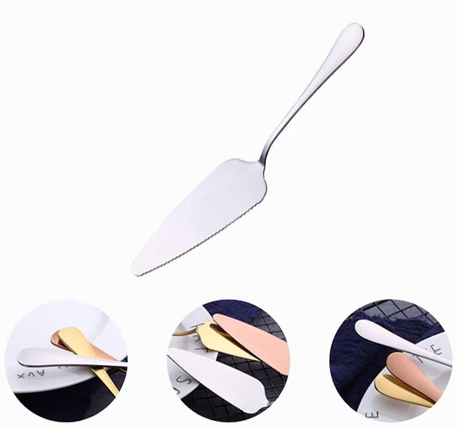Pie Server Spatula Cake Server(8.74 inch Long), Stainless Steel Cake ...