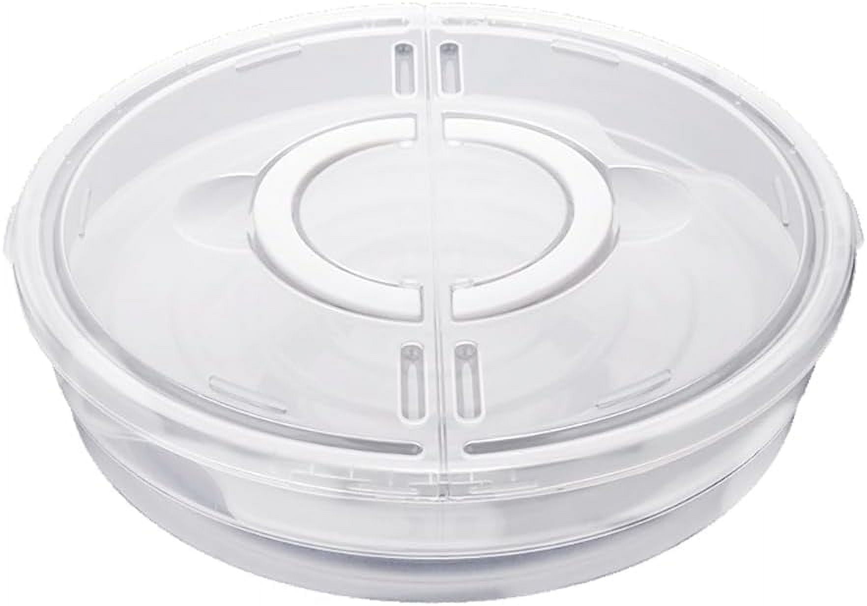 Pie Storage Container with Handle Compartments Pizza Slice Container ...