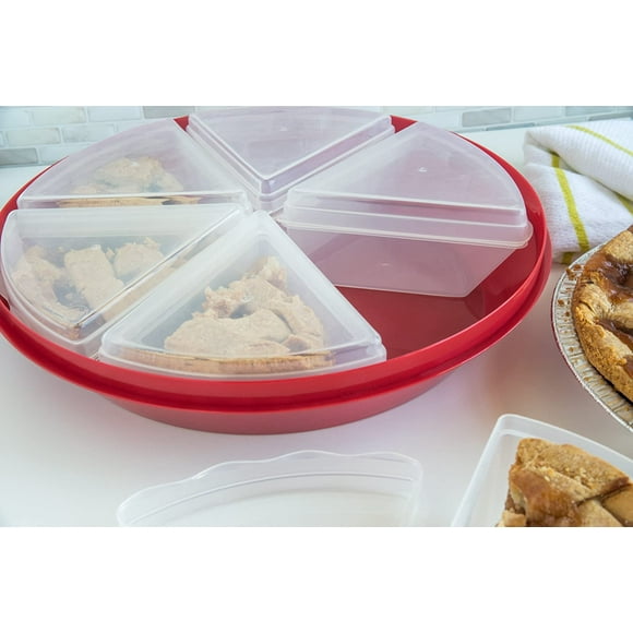 Individual Pie Slice Containers