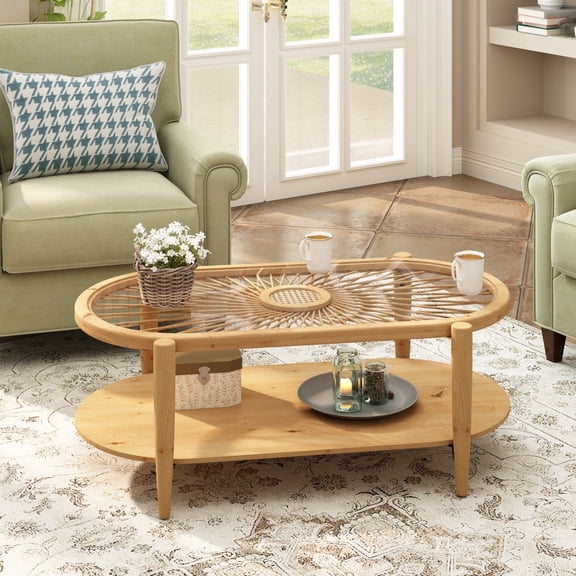 Rattan Coffee Table