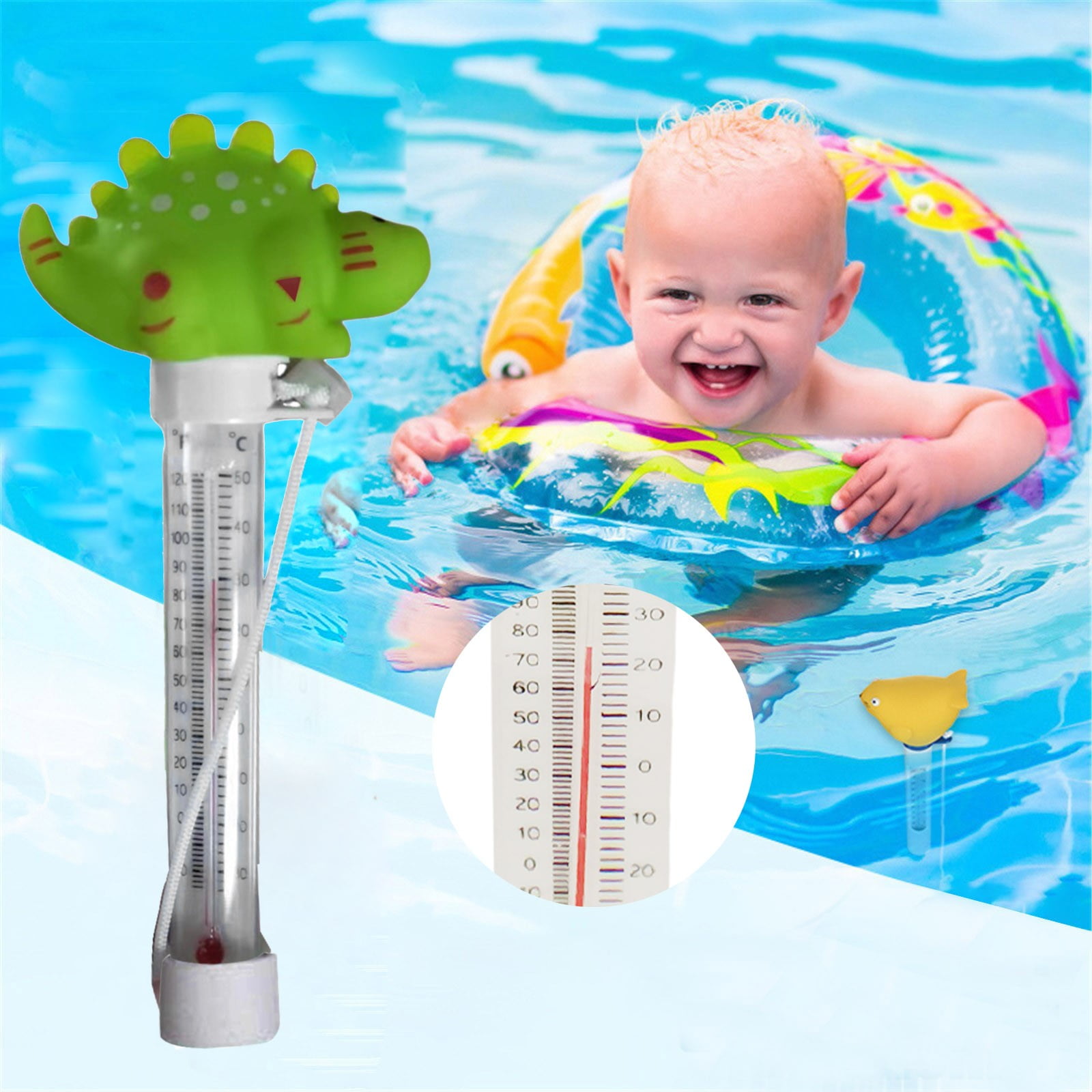Piebxs Home Cute Swimming Pool Float Cartoon Car Helicopter Animal ...