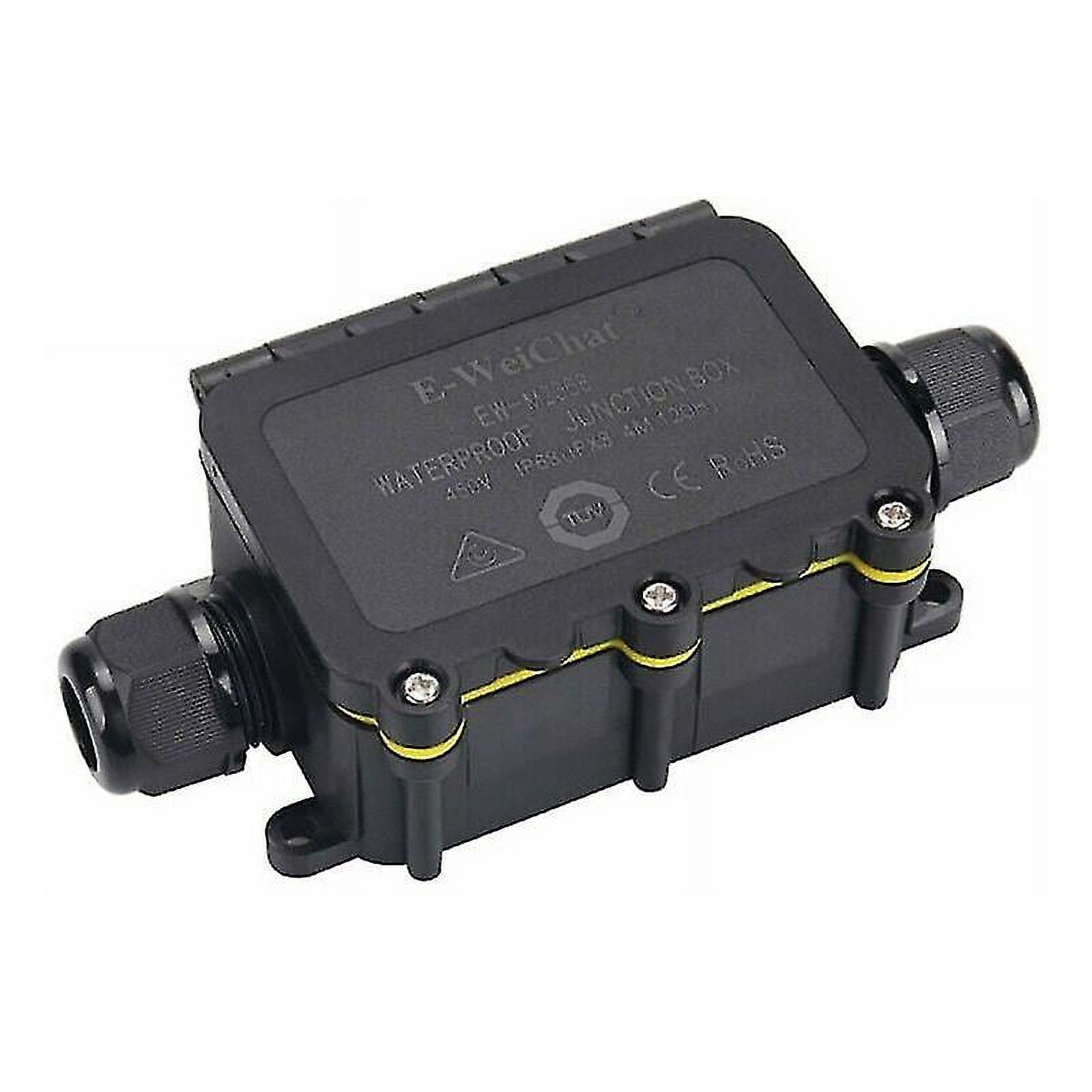 Piece Ip68 Waterproof Junction Box, 2 Way Junction Box Connectors ...