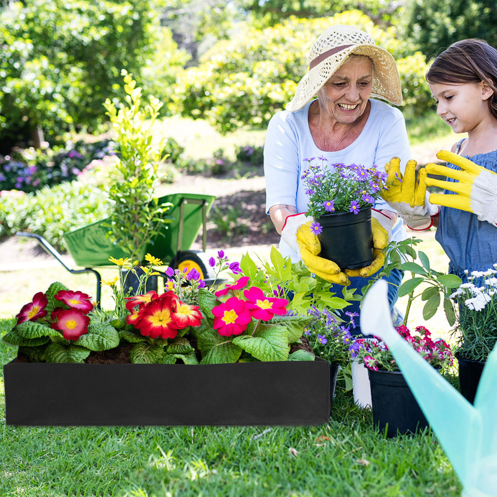 Piece Stri Planting Bag Root Control Bag One Gallon Plant Flower ...