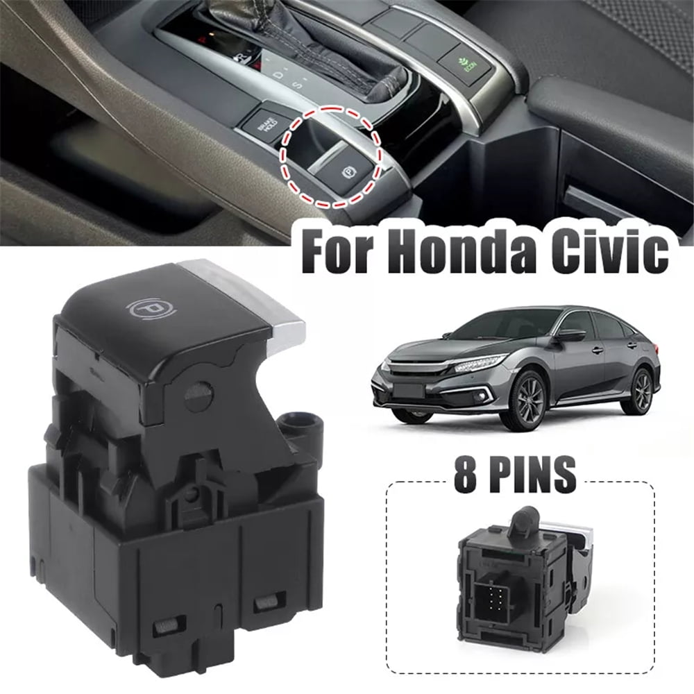 Piece of 1 Hand Brake Button Parking Switch 35355TBAA01 For Honda Civic ...