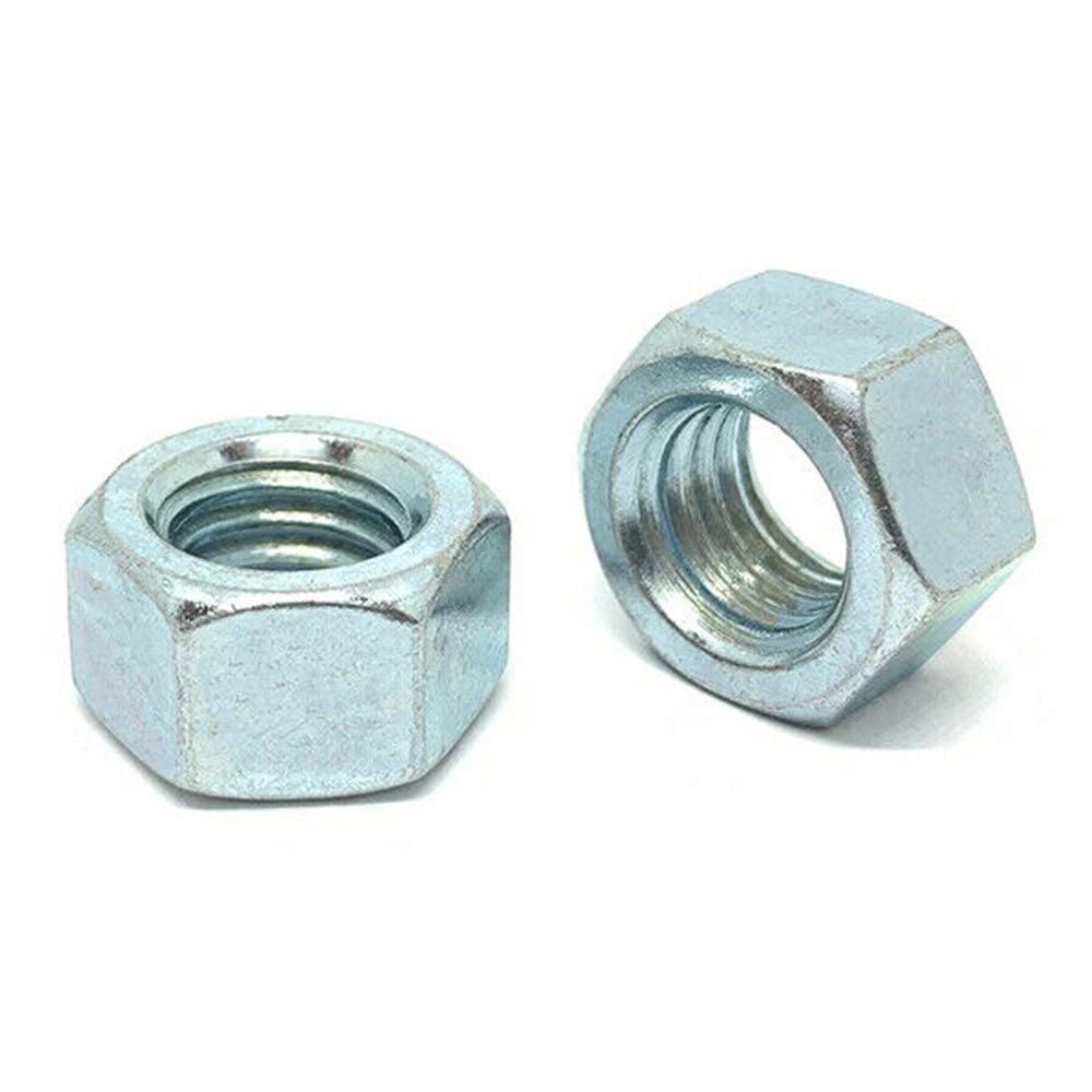 Pieces) -1.75 Class 8 Finished Hex Nuts Zinc - Walmart.com