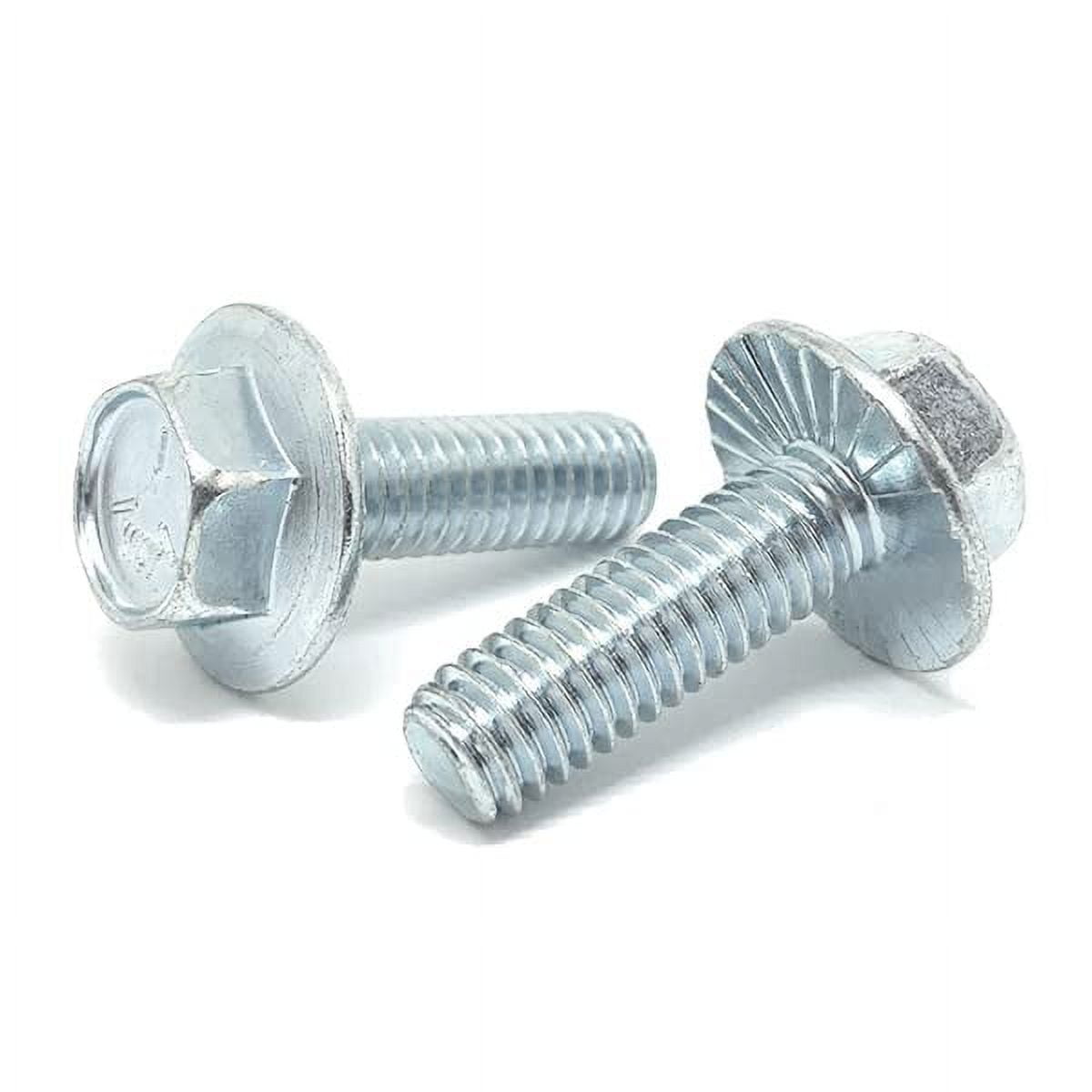 Pieces) 5/16-18x3/4" Grade 5 Serrated Hex Large Flange Bolts Screws ...