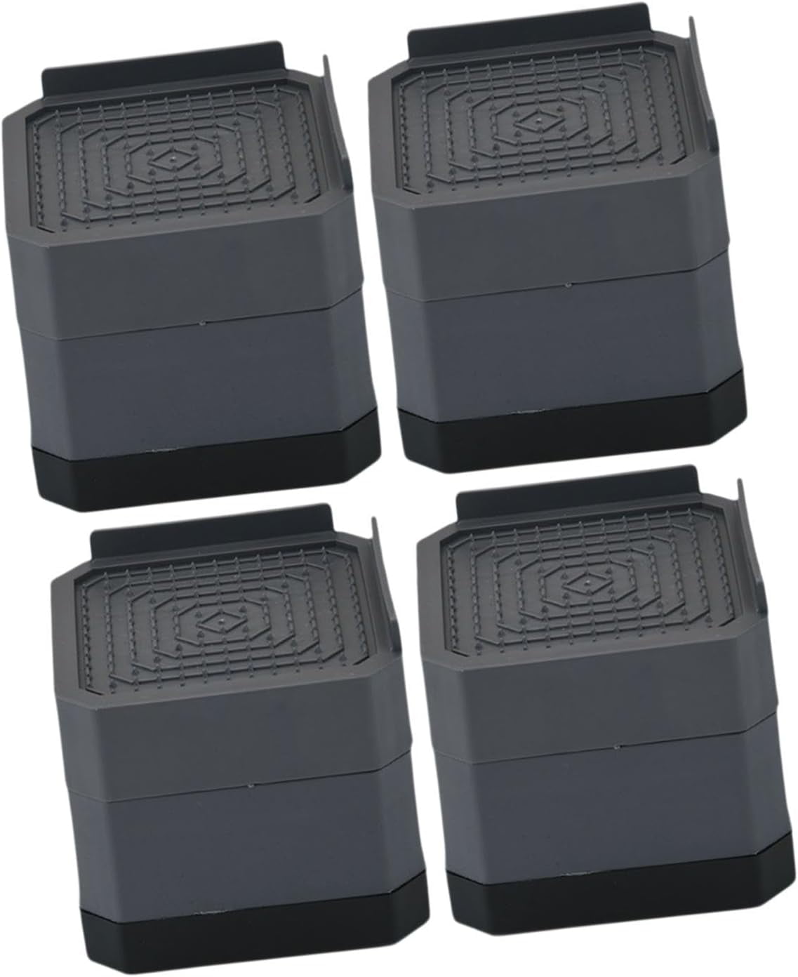 Pieces Anti Vibration Pads Furniture Leg Lifts Protects Floor Square ...