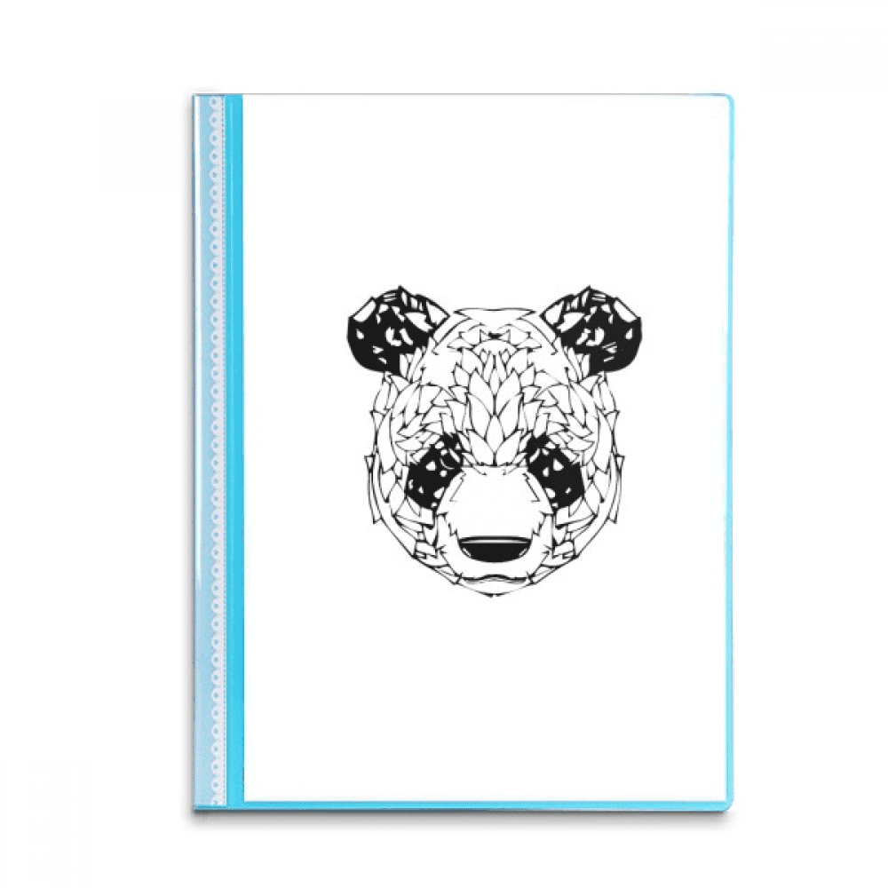 Pieces Art Panda Herbivores Fat Lovely Book Sheet Protectors Portfolio ...