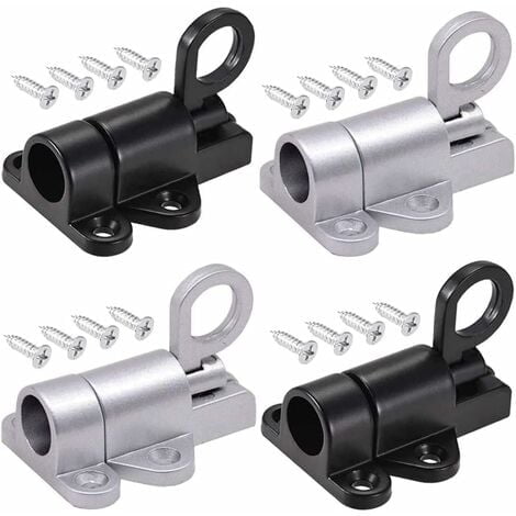 Pieces Automatic Door Lock, Door Bolt Latch, Door Catch, Spring Bounce ...