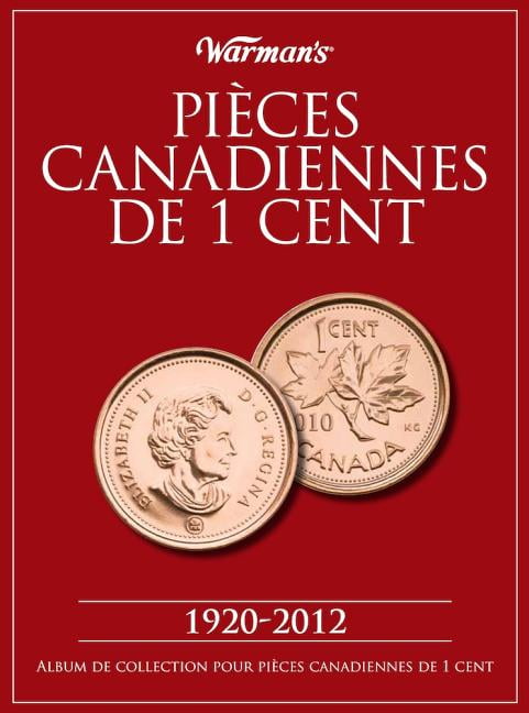 Pieces Canadiennes de 1 Cent 1920-2012 : Album de Collection Pour ...