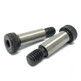 Pieces) M10 x 25MM x M8-1.25 Allen Socket Alloy Shoulder Bolts Black ...