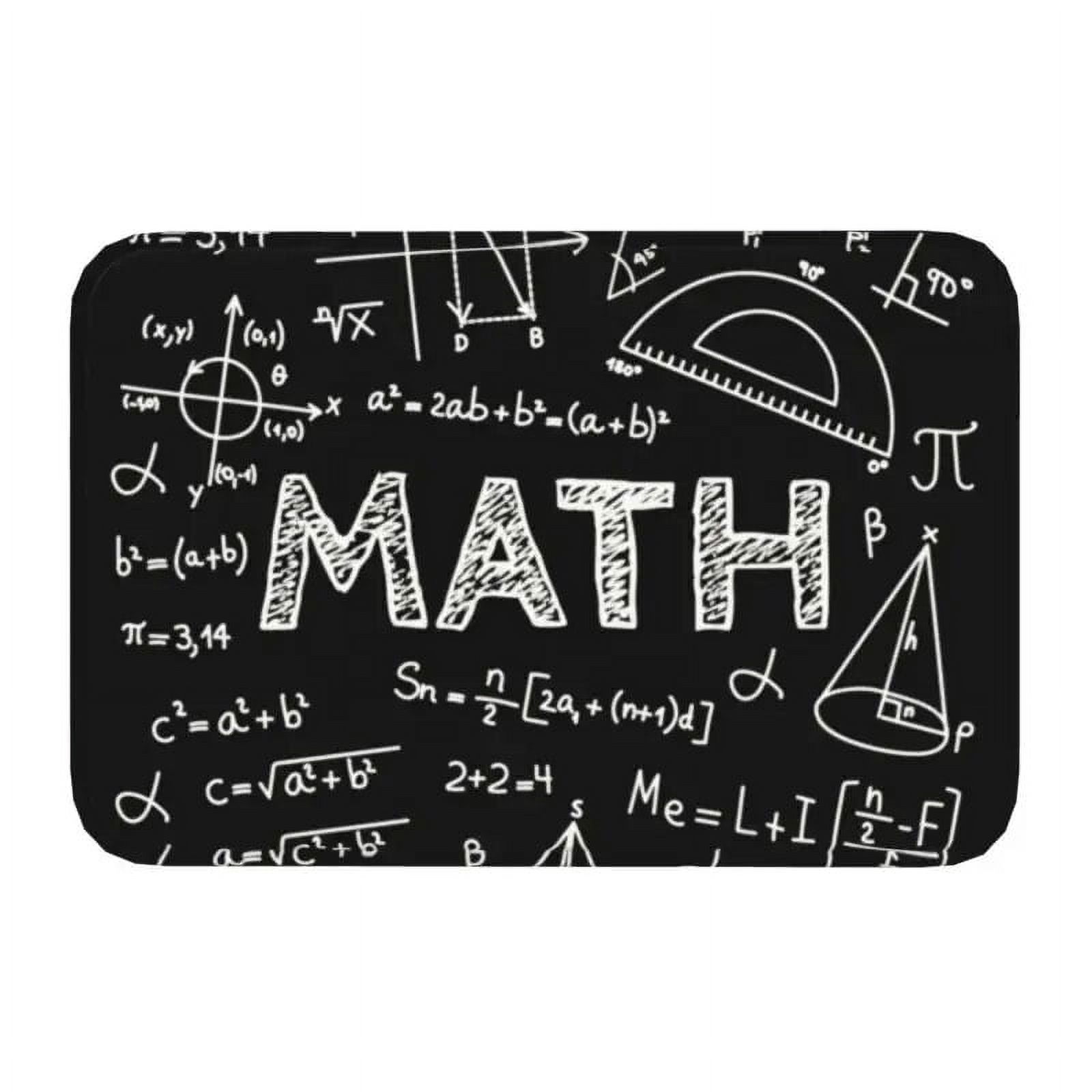 Pieces Of Pi Math Science Front Door Floor Entrance Mats Outdoor Geek ...