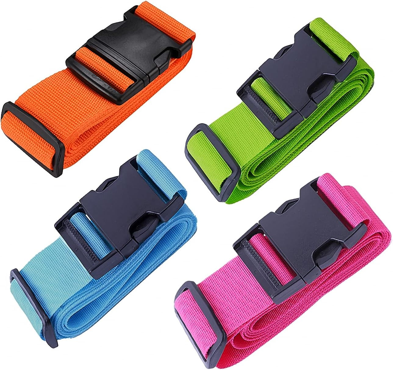 Pieces Suitcase Strap Travel, Suitcase Straps Set Eye-Catching, Luggage ...