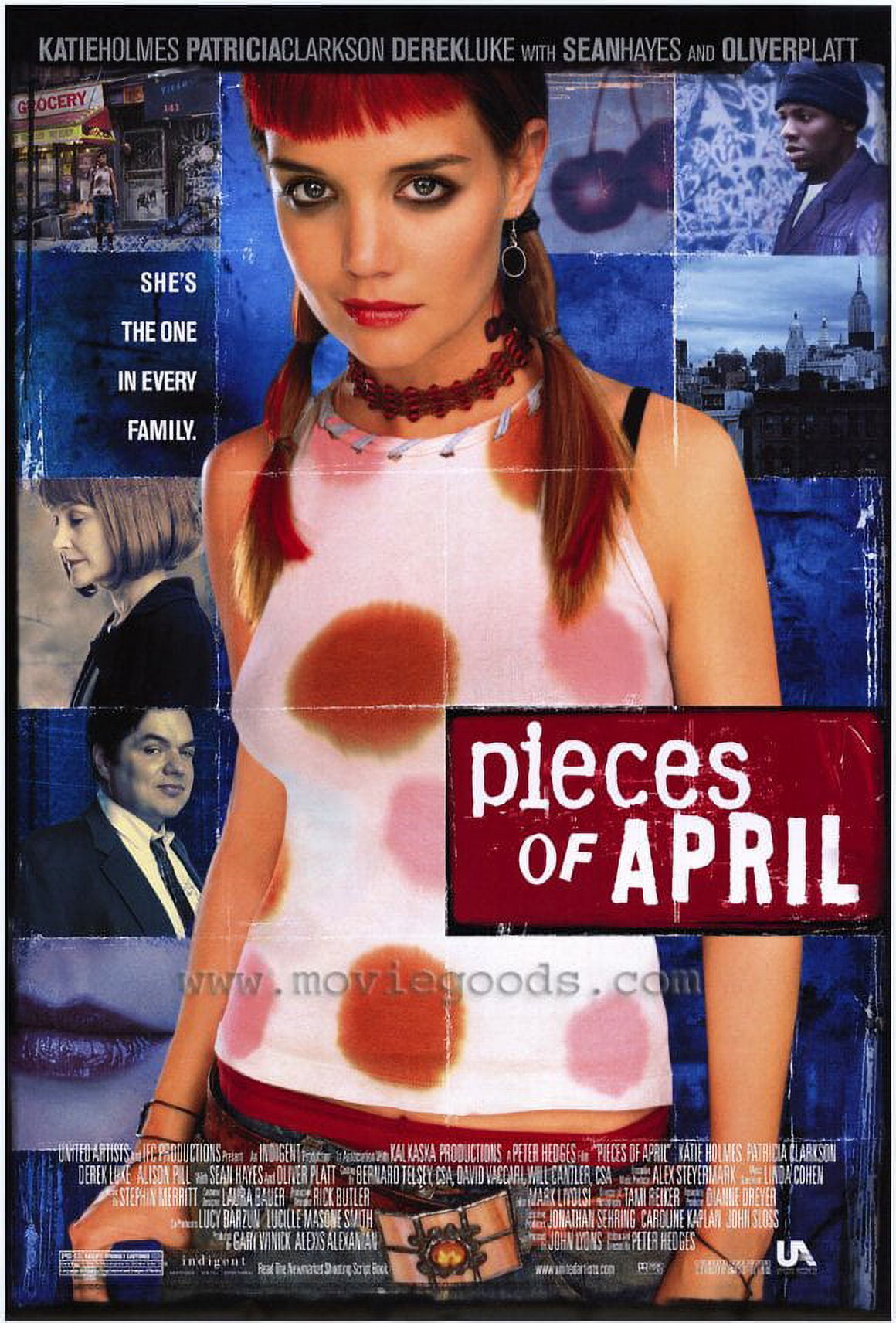 Pieces of April - movie POSTER (Style A) (27" x 40") (2003) - Walmart.com