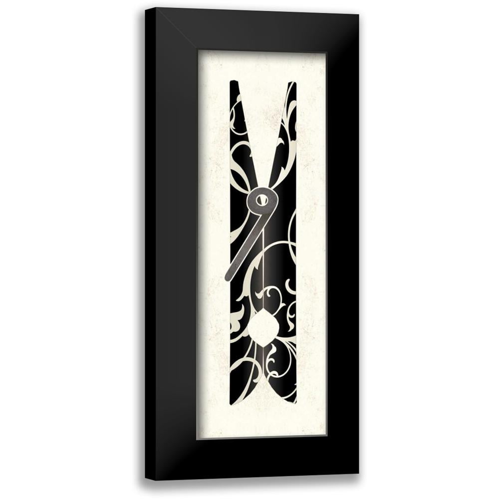 Pied Piper Creative 9x18 Black Modern Framed Museum Art Print Titled ...