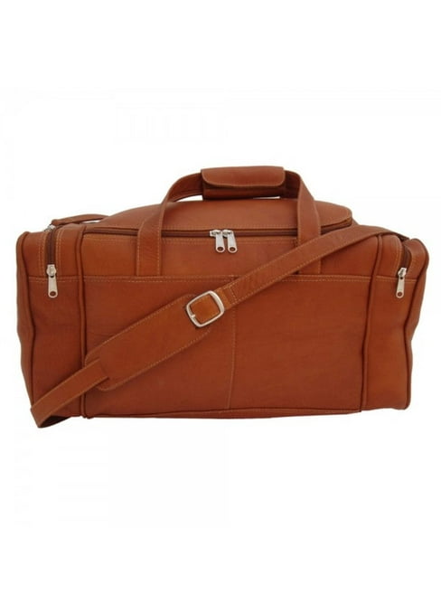 Piel Leather Travel Duffel with Side Pockets - Walmart.com