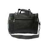 Piel Leather Travel Duffel with Side Pockets - Walmart.com
