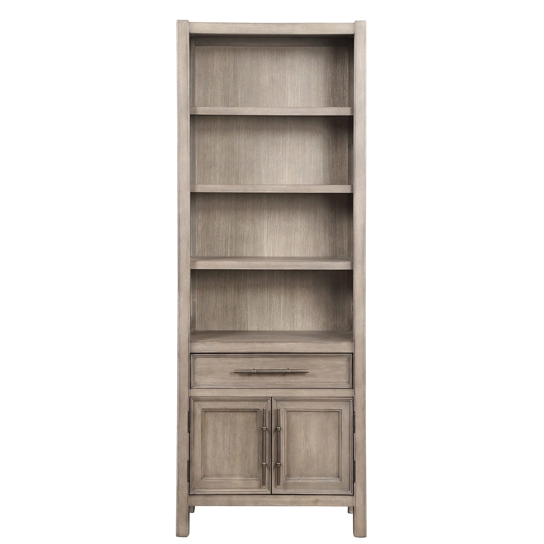 Pier Bookcase | Transitional Style for Home Office | Gray Greige Main ...