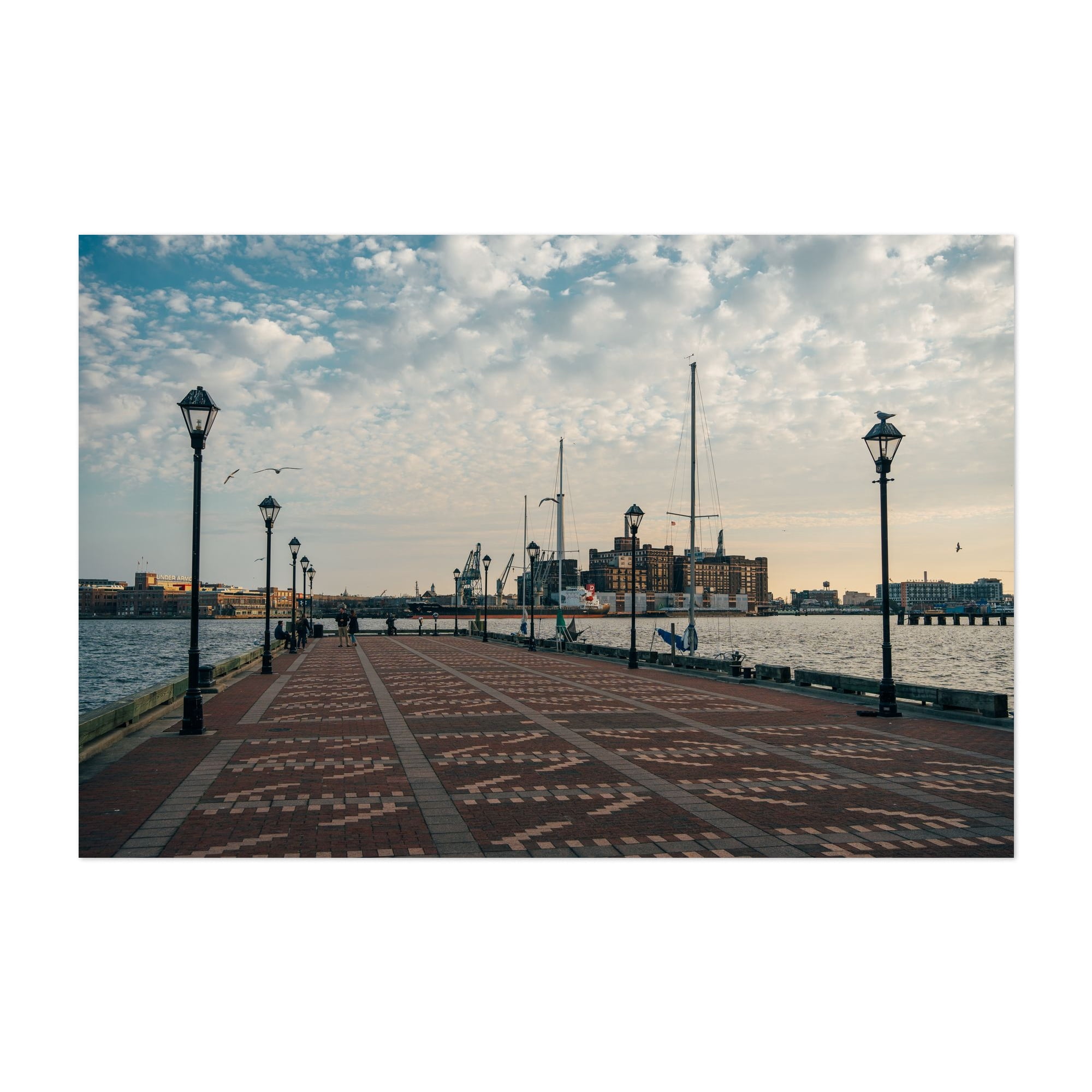 Pier in Fells Point, Baltimore - Baltimore Maryland Photography Harbor ...