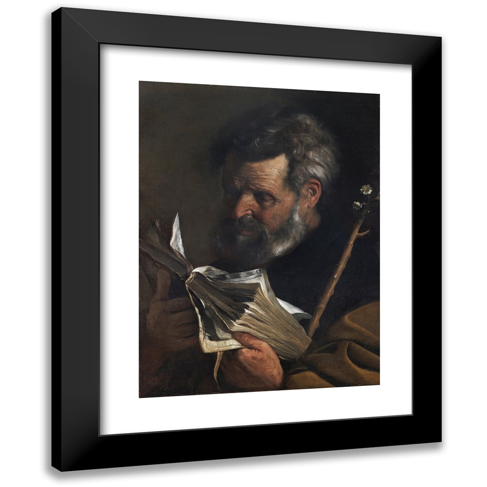 Pier Francesco Mola 11x14 Black Modern Framed Museum Art Print Titled ...
