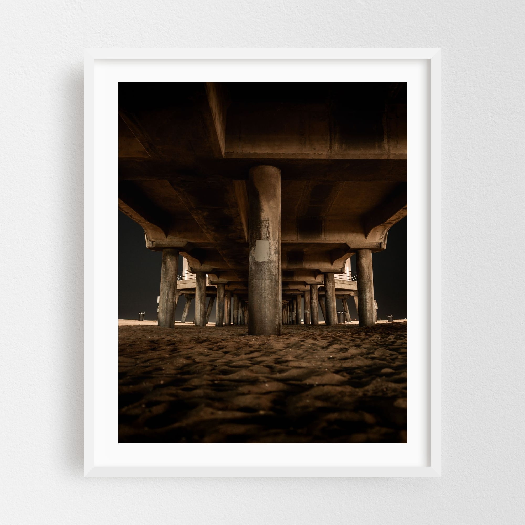 Under the Pier - Huntington Beach California Photography Bridge ...