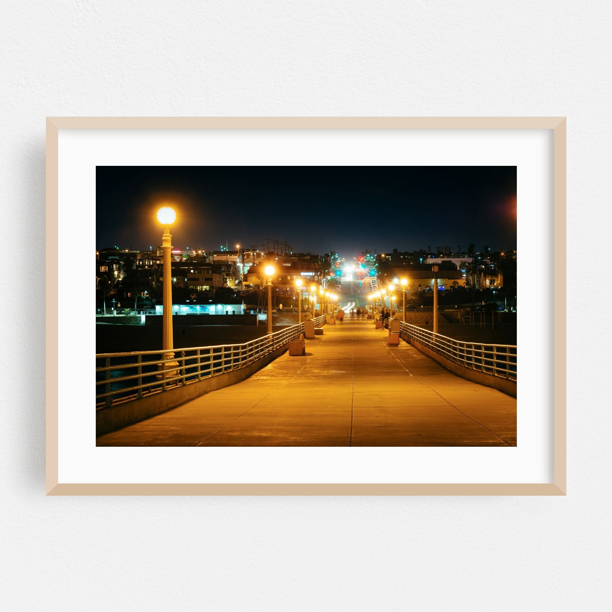 The Pier & Manhattan Beach Boulevard - Los Angeles California ...