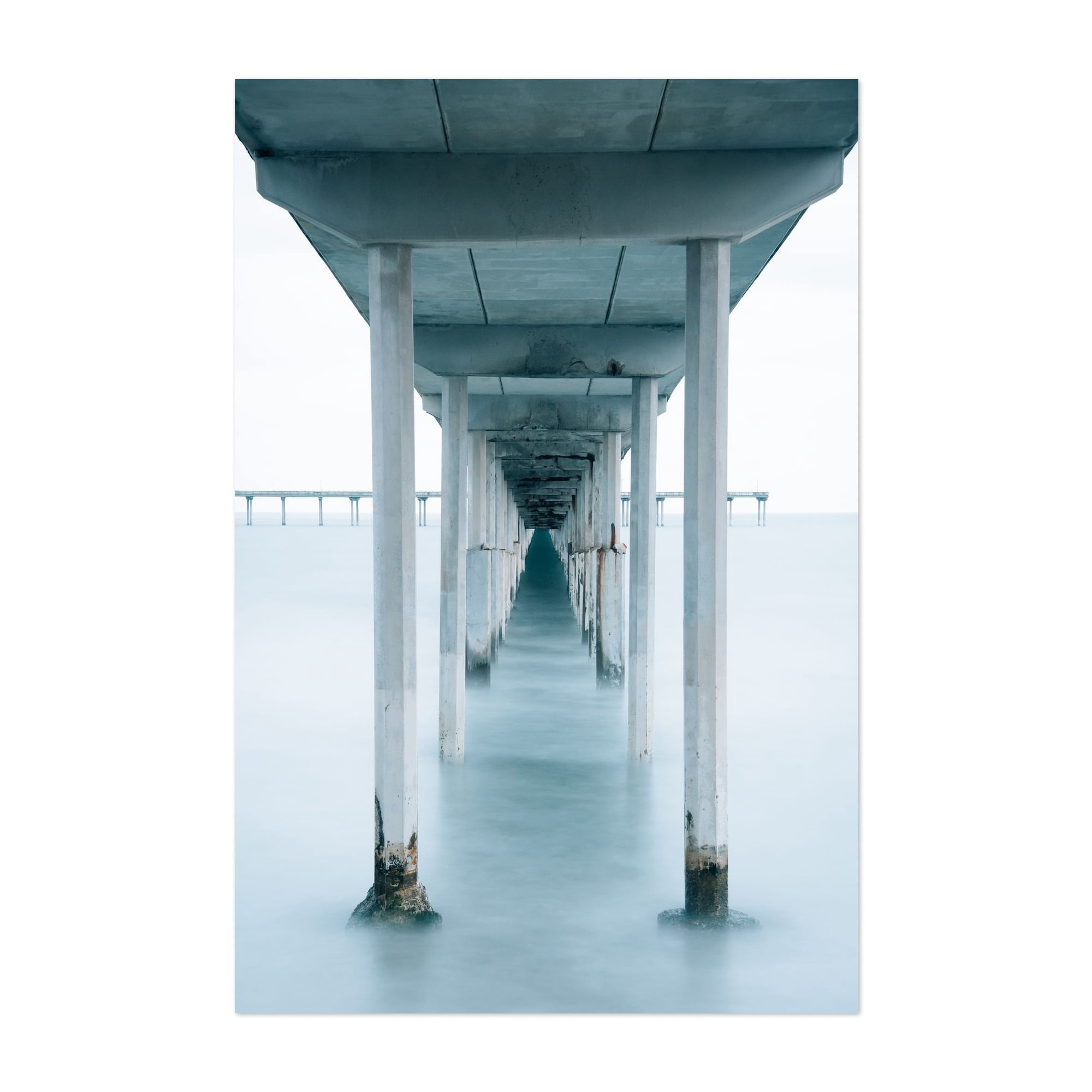 Under the Pier, OB - San Diego California Photography Bridge Ocean ...