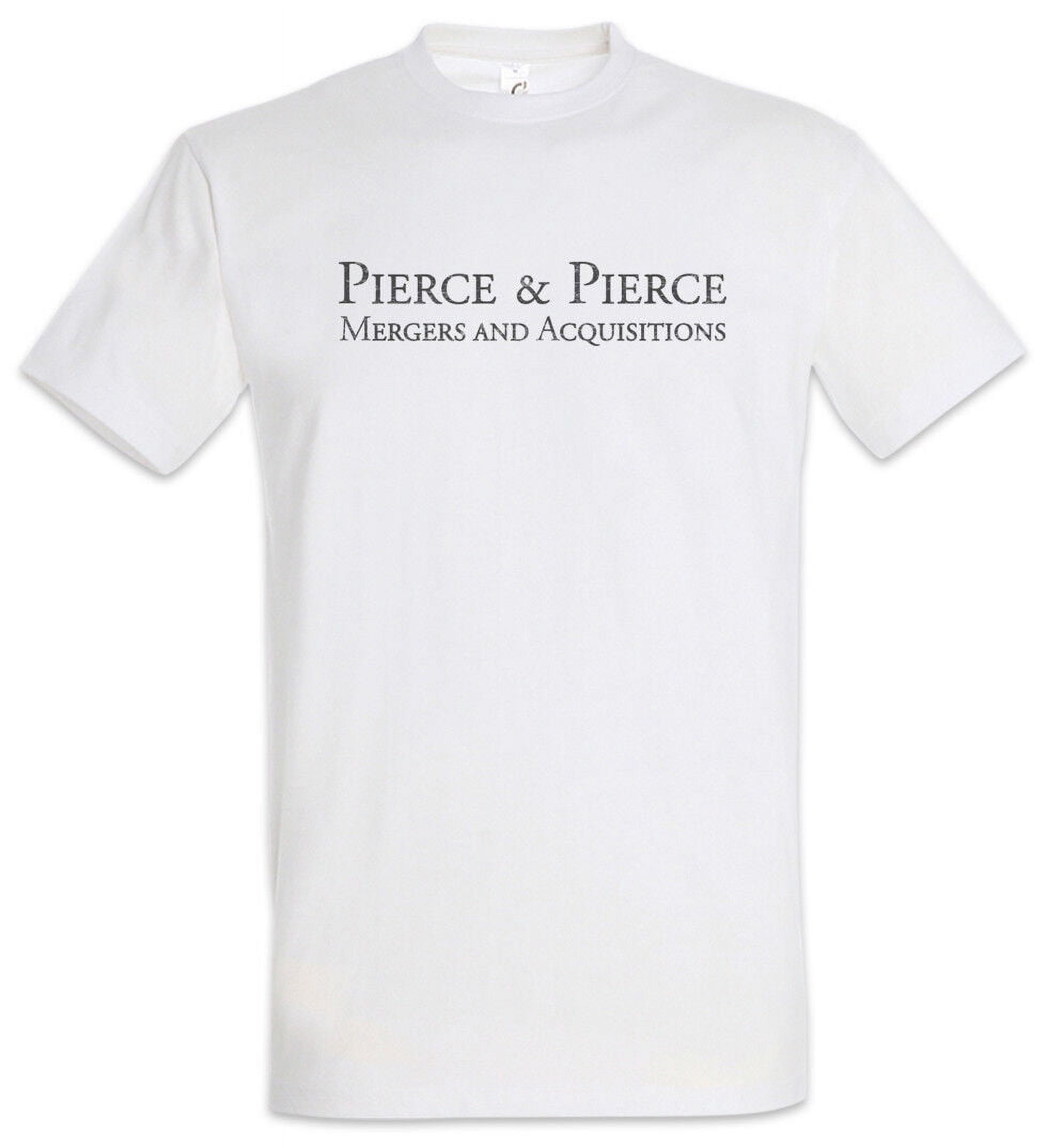 Pierce & Pierce T-Shirt American Symbol Sign Company Logo Psycho Banker ...