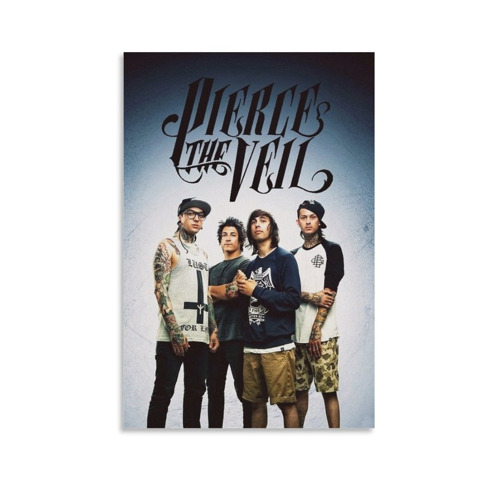 Pierce The Veil Poster Band Canvas Poster Gifts Canvas Painting Poster ...