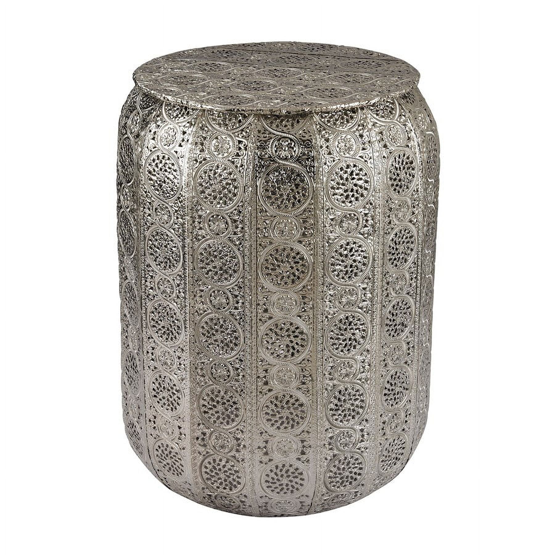 Pierced Metal Work Stool - Walmart.com